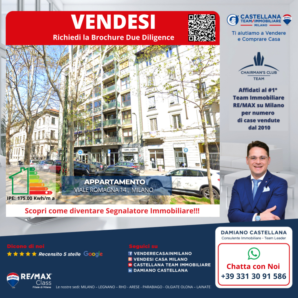 BROCHURE DUE DILIGENCE VENDESI BILOCALE IN VIALE ROMAGNA 14, MILANO ...